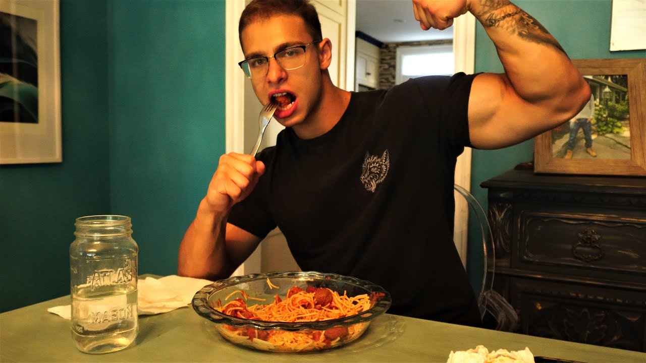 Eating Big & Posing Practice - YouTube