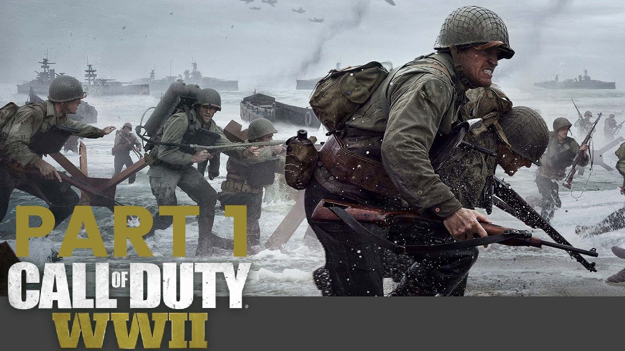 CALL OF DUTY WW2 Walkthrough Gameplay Part 1 - Normandy - Campaign ...