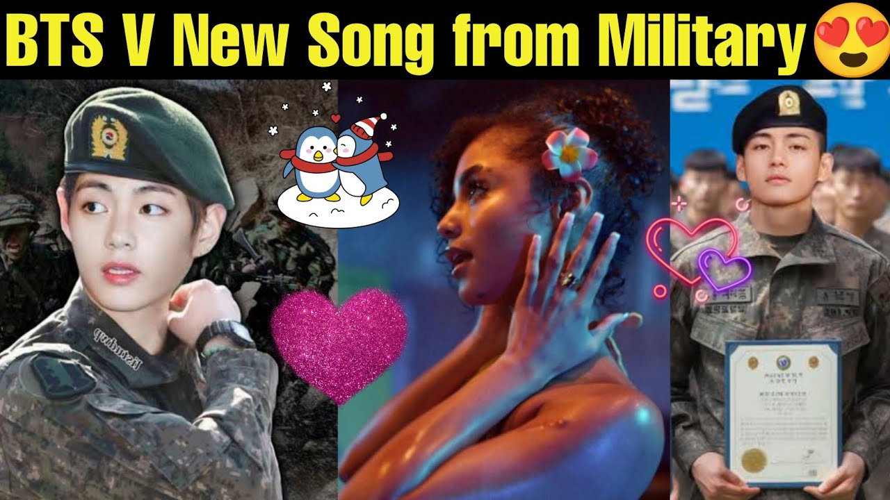 BTS V New MV Song from Military 😍 Surprise Collab with Tyla 💜 BTS V ...
