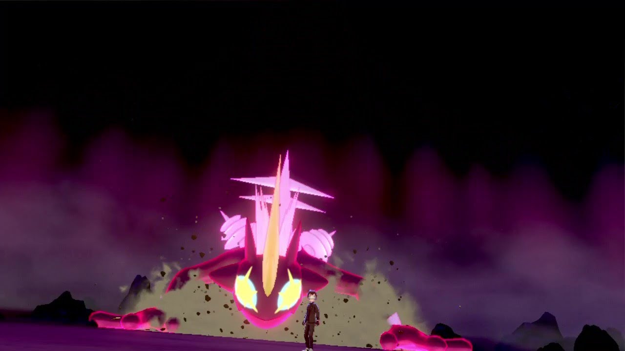 Shiny Toxtricity + Gigantamax - Pokémon Scarlet - YouTube