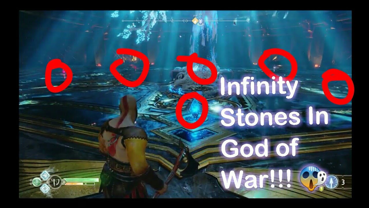 Infinity Stones In God of War!!! 😱 - YouTube