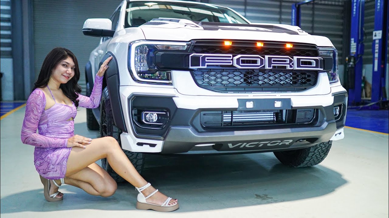 ณัชชาพาชม Next-gen Ford XLS กับชุดแต่ง VICTOR แบบเต็มระบบแบบใหม่ หล่อ ...