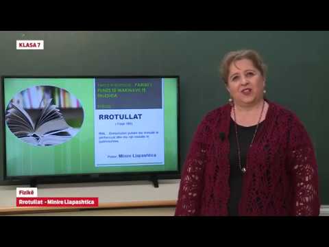 Klasa 7 - Fizikë - Rrotulla - YouTube