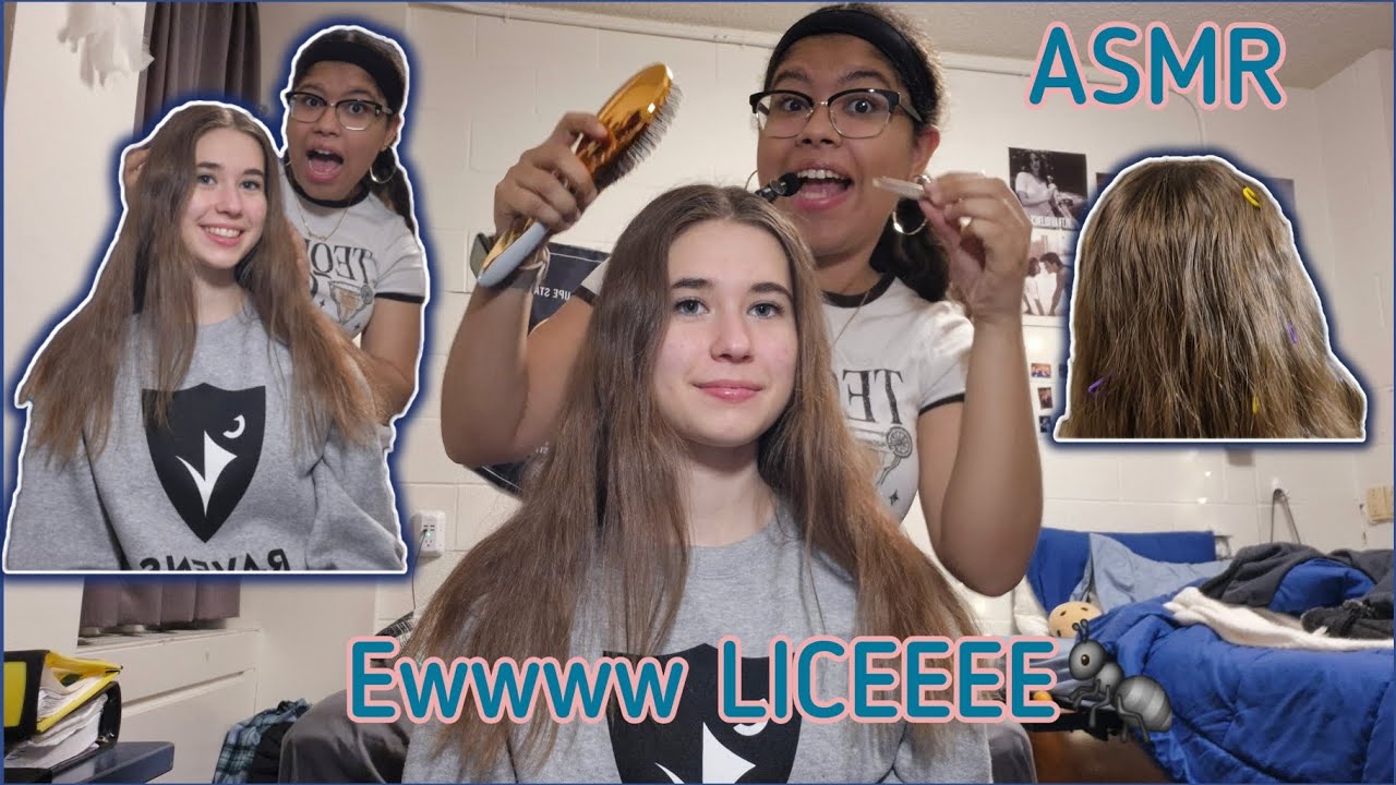 ASMR | My Friend Has *FAKE* Lice 🐜 (Gone Wrong 🫣) - YouTube