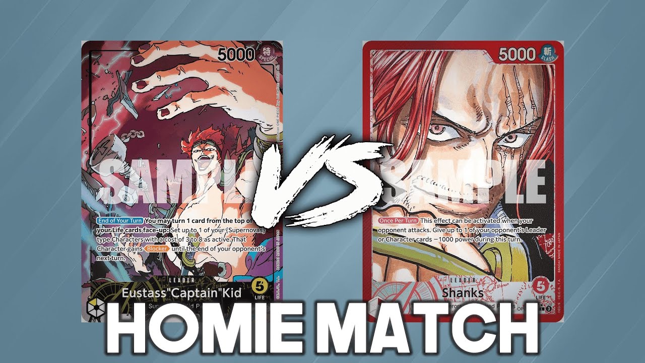 (OP10) Yellow Kid Vs Shanks! Intro to channel with a Homie Match - YouTube