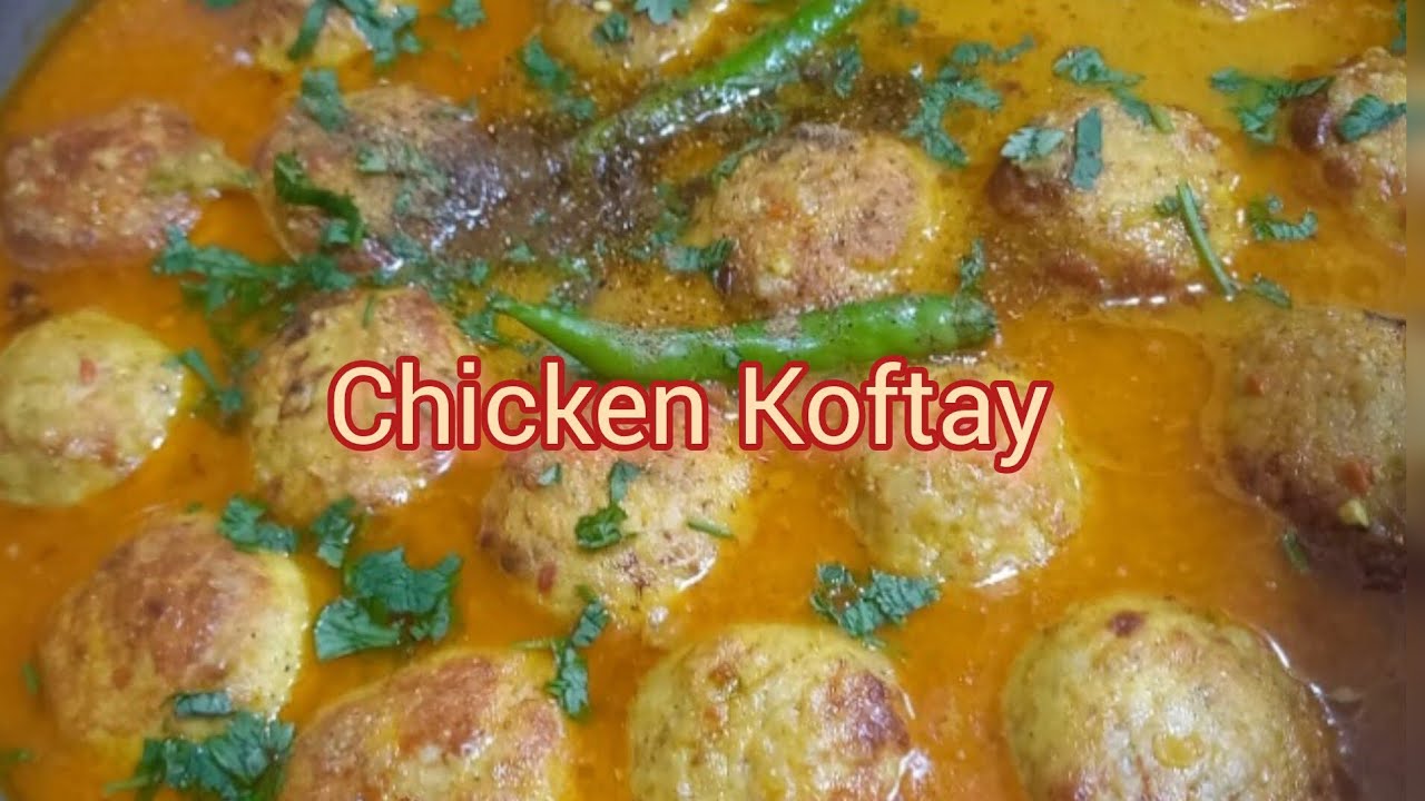 Chicken Koftay Recipe/ Chicken Meatballs/ Chicken Koftay Airfryer ...