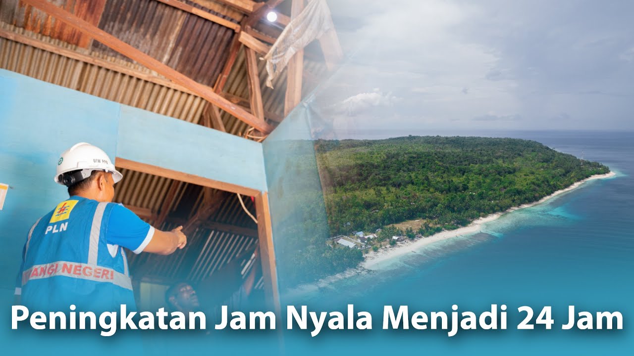 Peningkatan Jam Nyala Pulau Owi Kabupaten Biak Numfor - YouTube