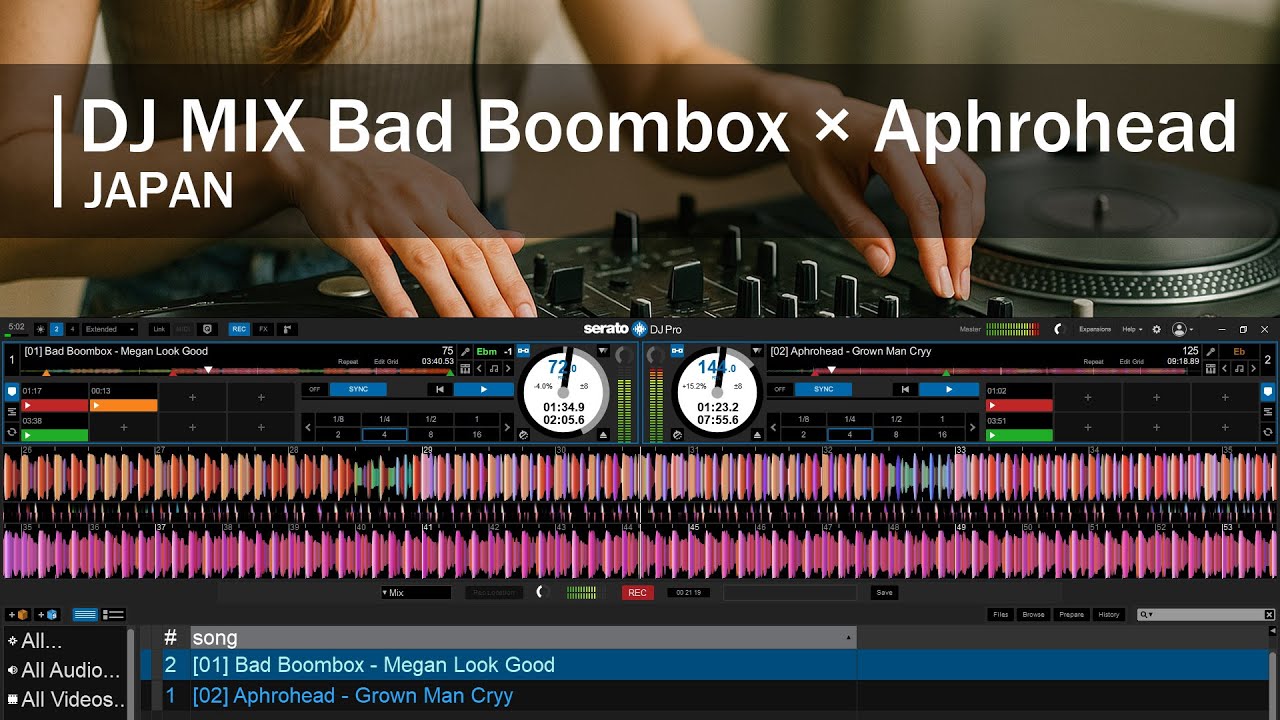 DJ MIX Bad Boombox × Aphrohead - YouTube