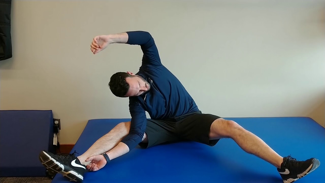 Seated QL Stretch - YouTube