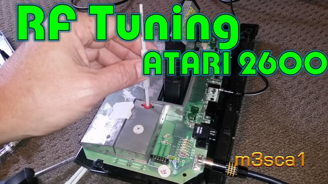 RF Tuning ATARI 2600 - YouTube