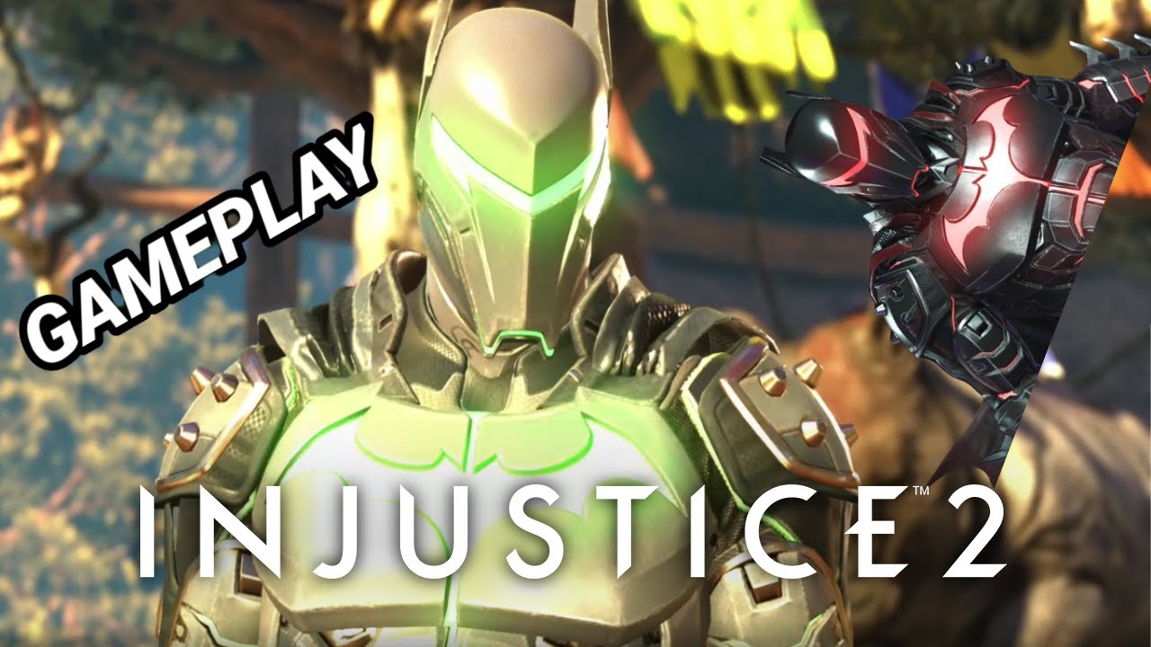 Injustice 2: Hellbat Batman Gear Gameplay - YouTube