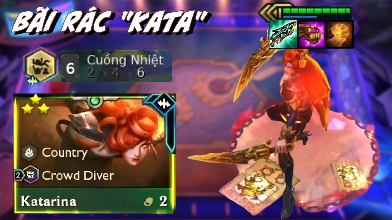ĐỘI HÌNH META KATARINA 6 CUỒNG NHIỆT | CÀN QUÉT LOBBY KHUẤY ĐẢO META ...