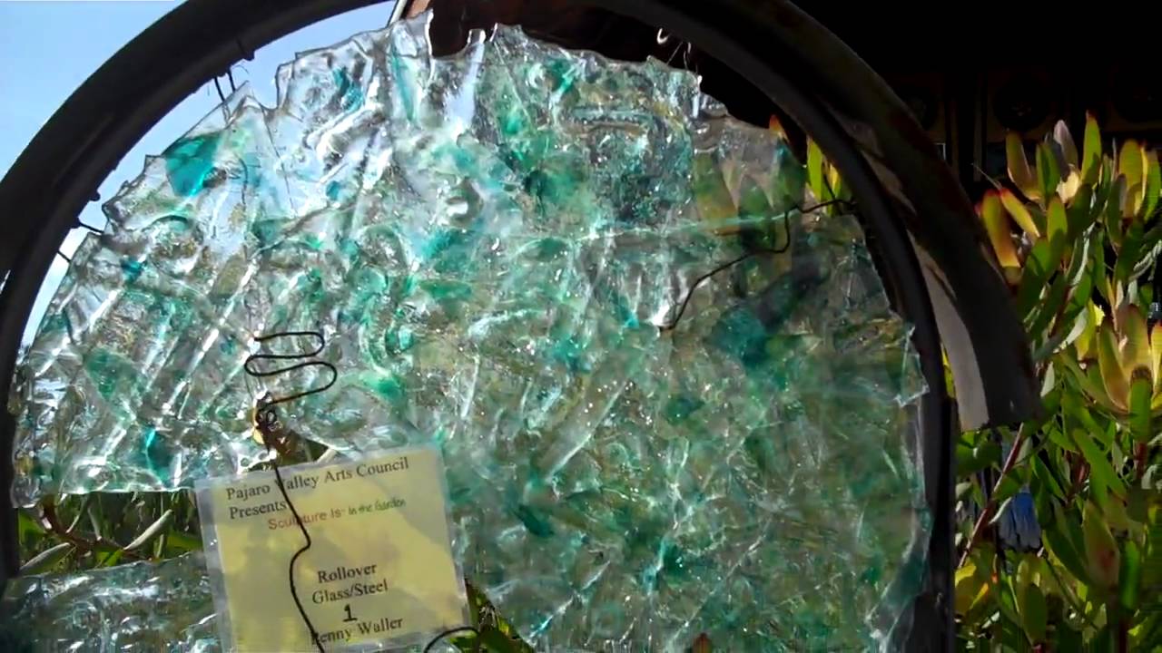 Rollover Glass Steel Sculpture by Penny Waller Pajaro Valley Arts ...