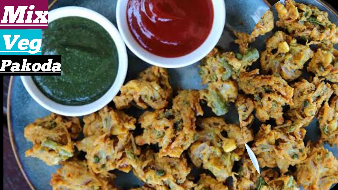 Mix Vegetable Pakora || Mix Pakoda || Monsoon Special😋|| Mix Veg Pakoda ...