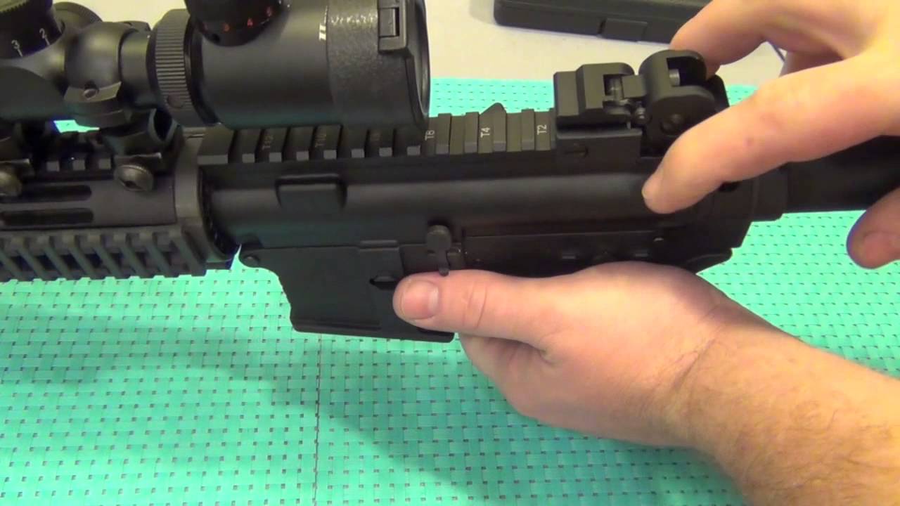 AR-15 TRIGGER INSTALL - YouTube