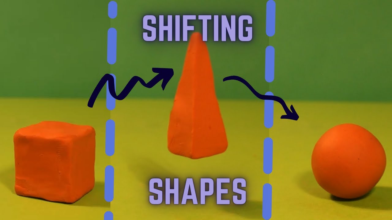Shifting shapes (Horizontal format) Aardman clay challenge - YouTube