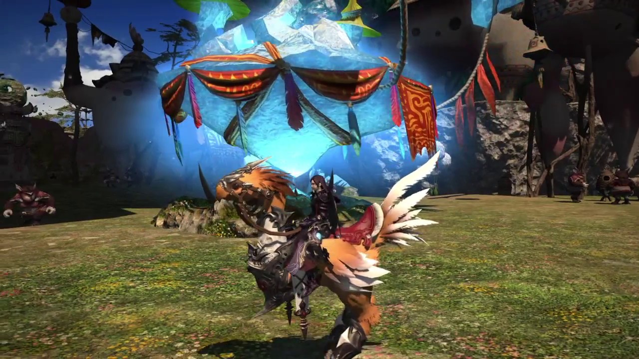 FFXIV: I received this Draught Chocobo by email, nice surprise! - YouTube