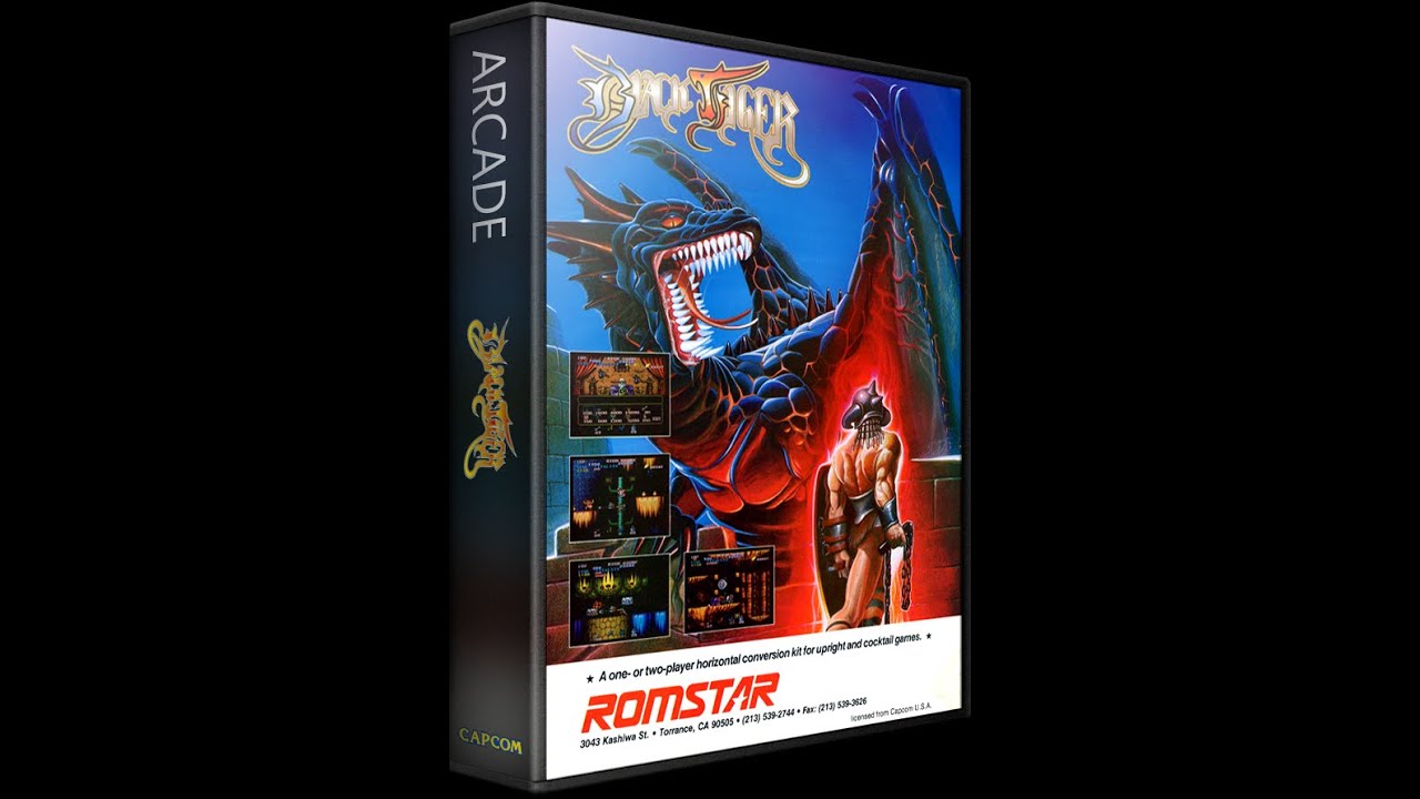 Longplay "Black Tiger" (Seconda Parte) - Capcom (1987) - Arcade - Mame ...