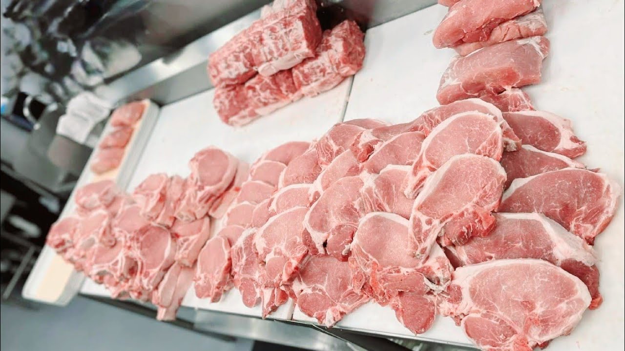 How to cut thin sliced bone in pork chops & bone in Contra style ribs # ...