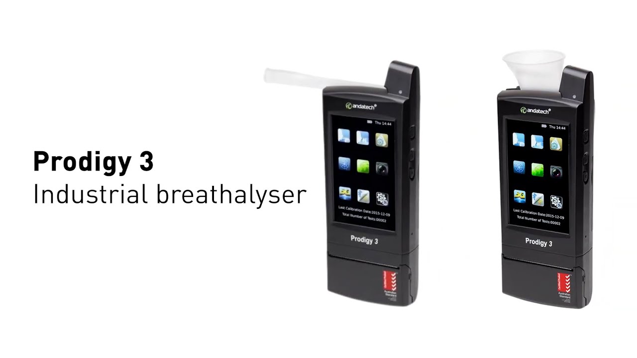Andatech Prodigy 3 Breathalyser for Remote Alcohol Monitoring feat ...