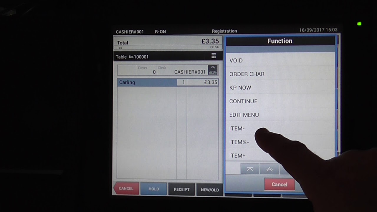 Casio Vr-200 Pos System - How to discount one item by a cash amount ...