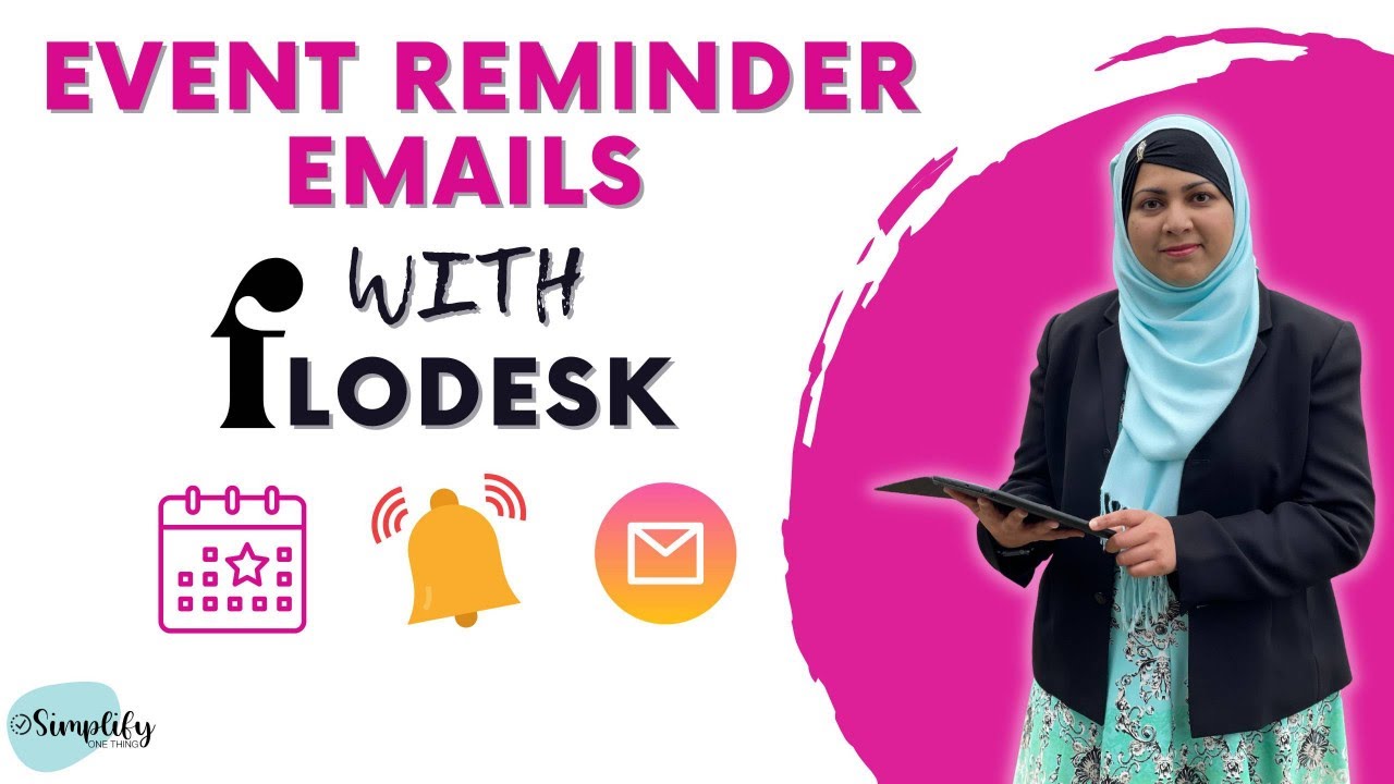 How to Automate Event Reminder Emails using Flodesk - YouTube