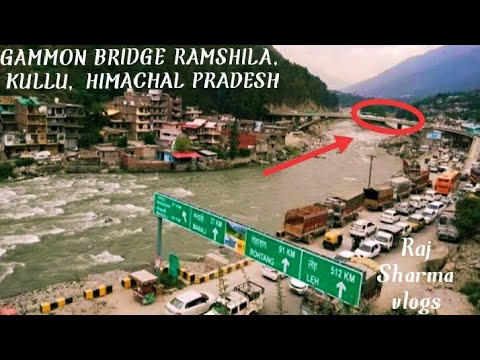 #crossing #gammon bridge👌 "Ramshila", "KULLU" 😘 - YouTube