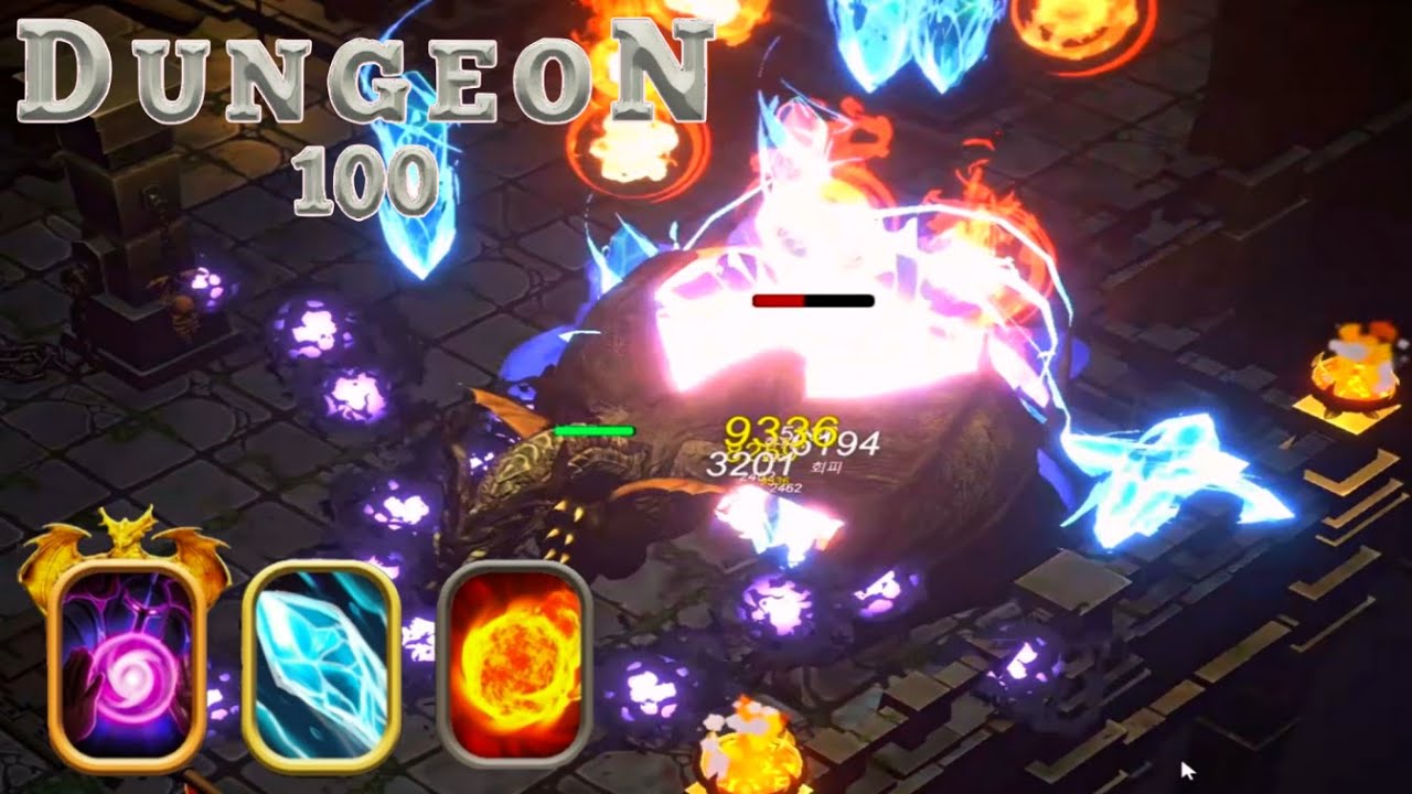 [던전 100] 보스를 잡으면 내가 그 던전의 보스가 된다! 전장+롤토체스 로그라이크 (Dungeon 100_튜토리얼.2 ...