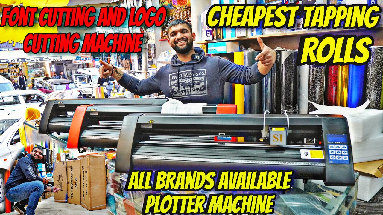 All Type of Plotter Machines in wholesale 💯Fonts & Logo Cutting ...