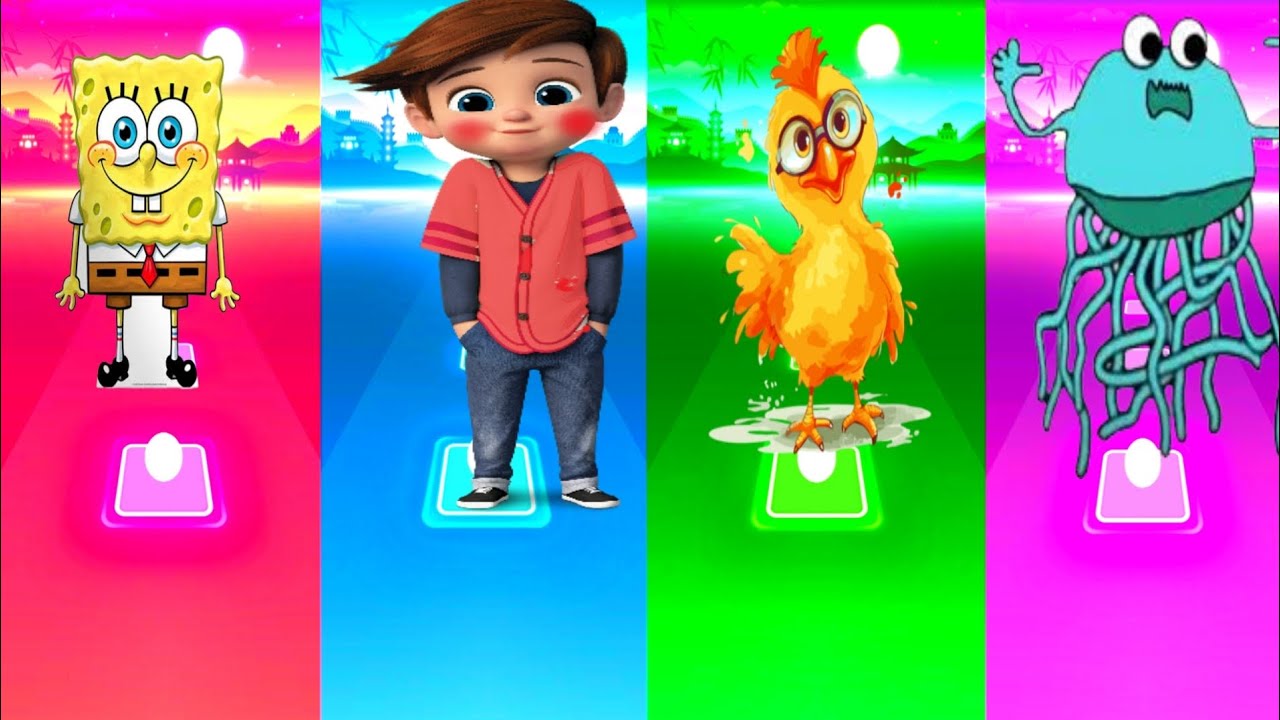 TV mon 🆚Tim_Templeton🆚Funny_Chicken🆚NOODLES_NINJA🍓Who is best? - YouTube