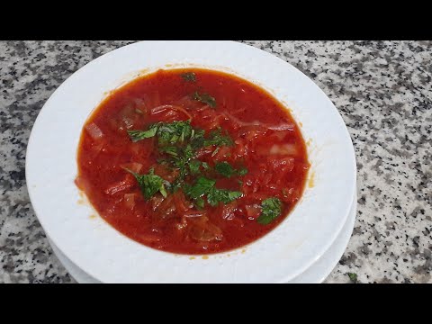 AZERBAYCAN USULÜ BEYAZ LAHANA YEMEĞİ (BORŞ)