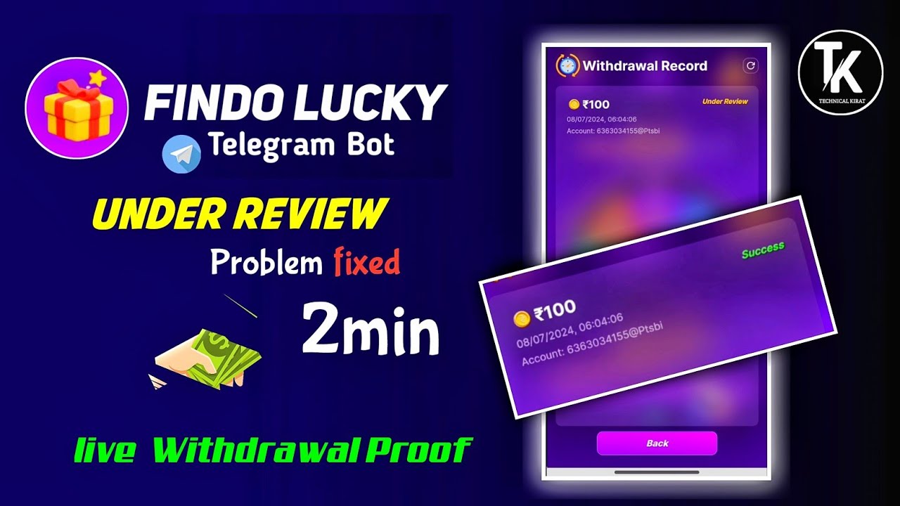 Paytm App Earning: Findo Lucky Withdrawal Review😱 - YouTube