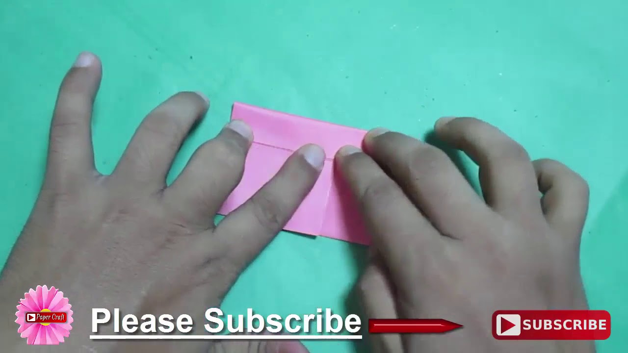 How to Make Easy Origami Bed for Doll paper bed origami - YouTube