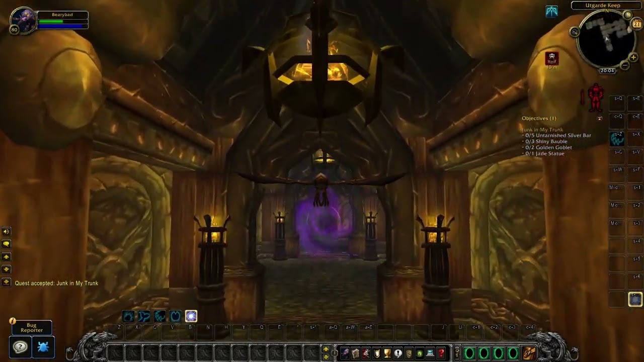 Where is Utgarde Keep entrance - WoW WOTLK Classic - YouTube