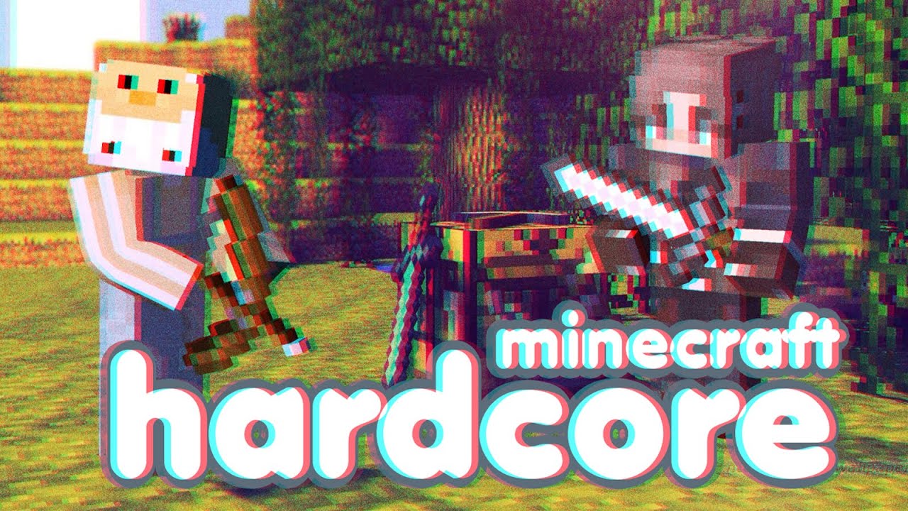 Jake and I try hardcore minecraft! (Part 1) (Final Part) - YouTube