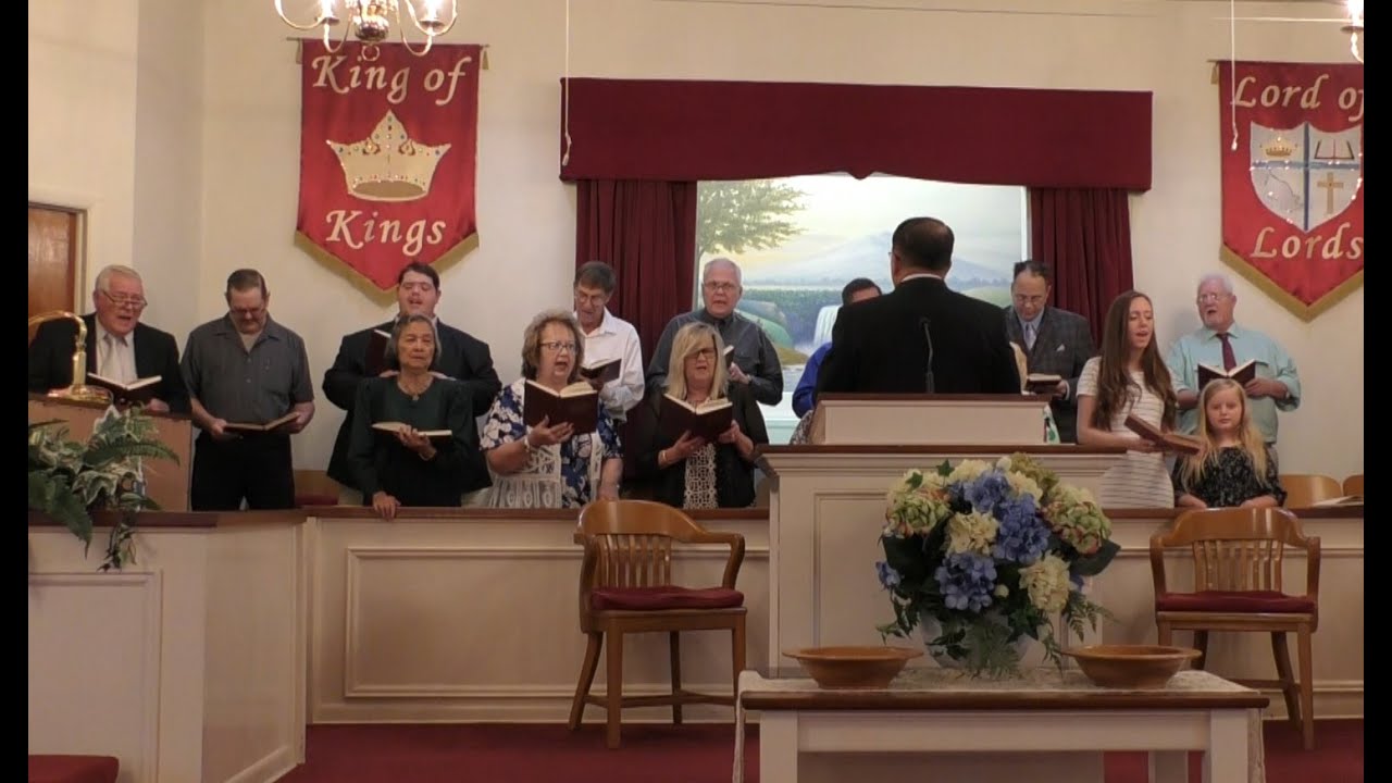 The Fight is On - Our Choir Sings the Old Hymns!! - YouTube