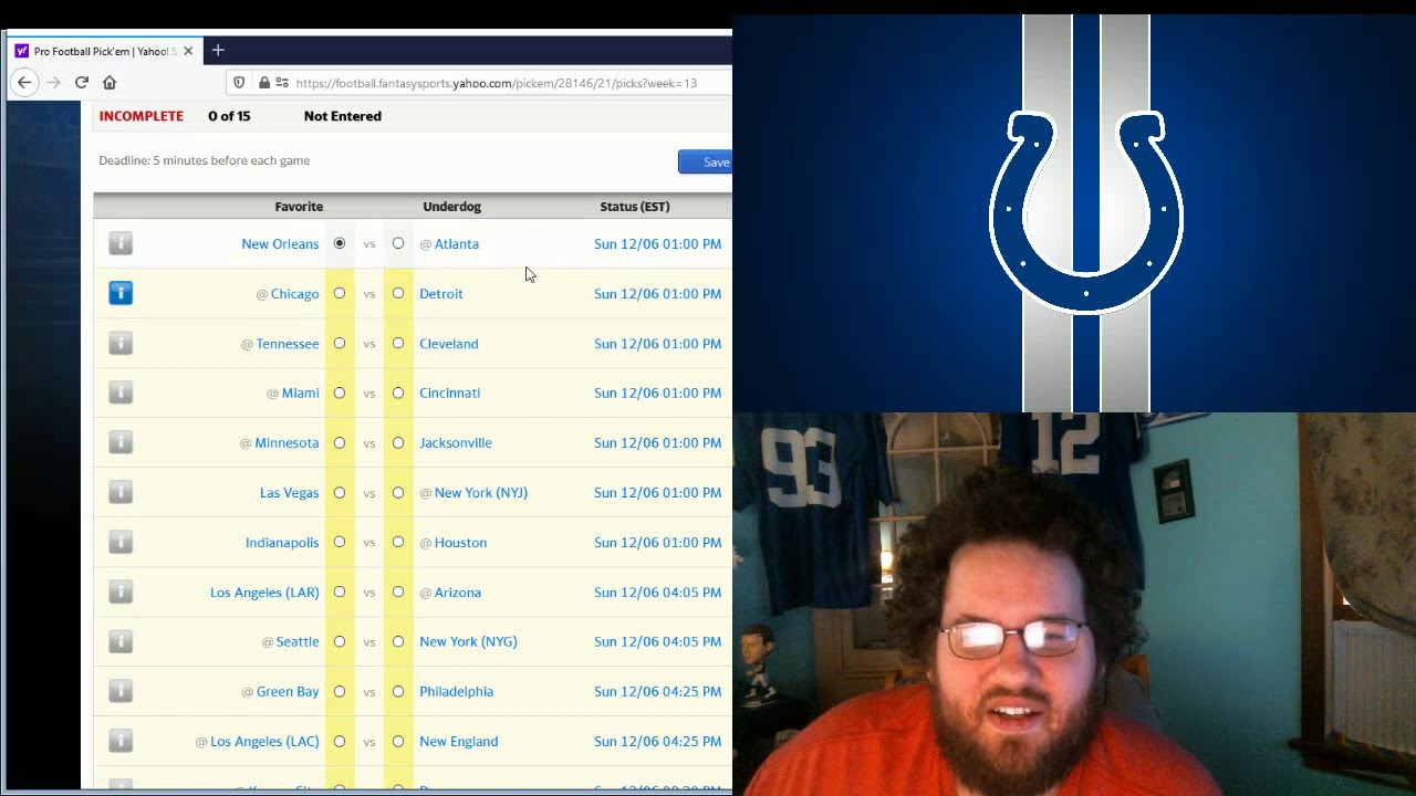 NFL 2020 Week 13 Picks and Week 12 Recap - YouTube