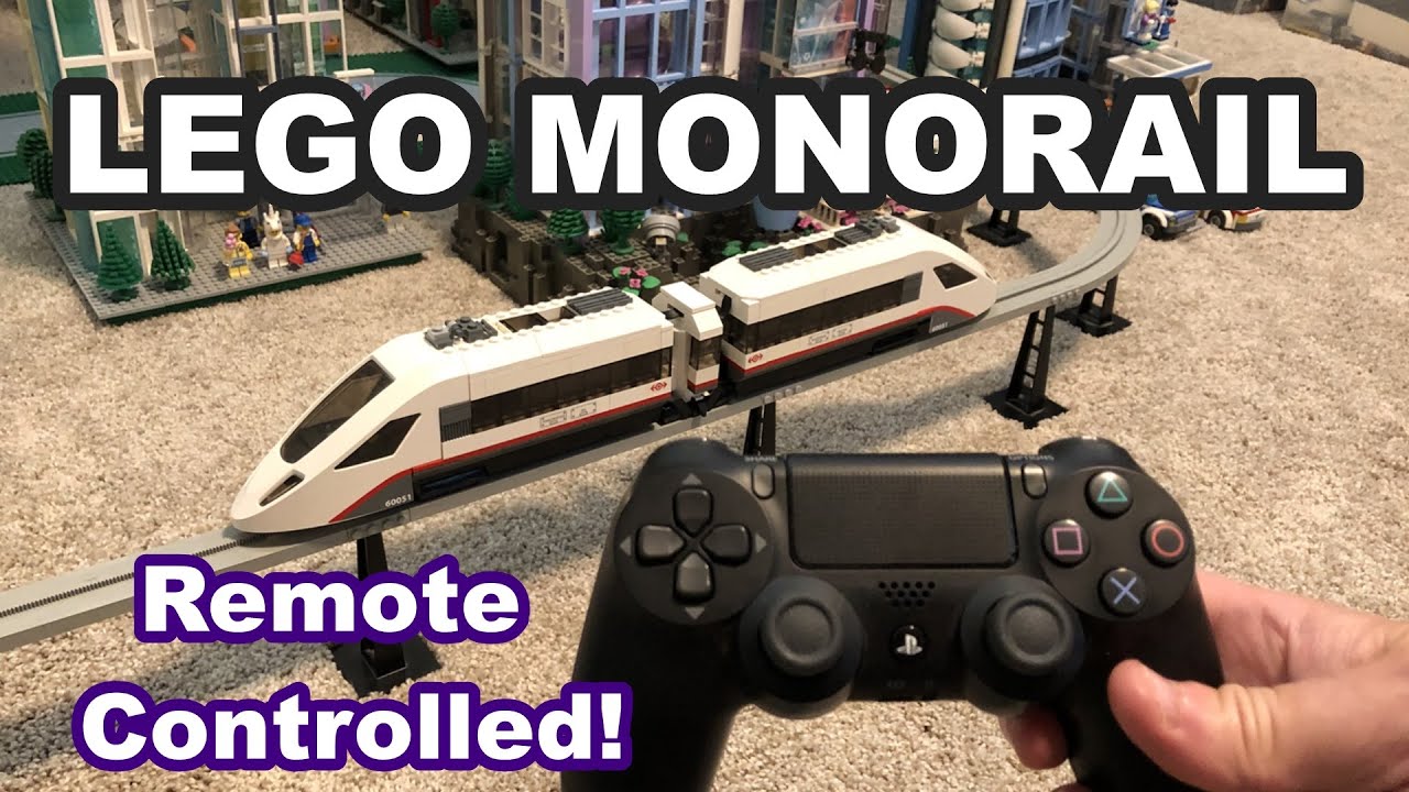 Lego RC Monorail - YouTube