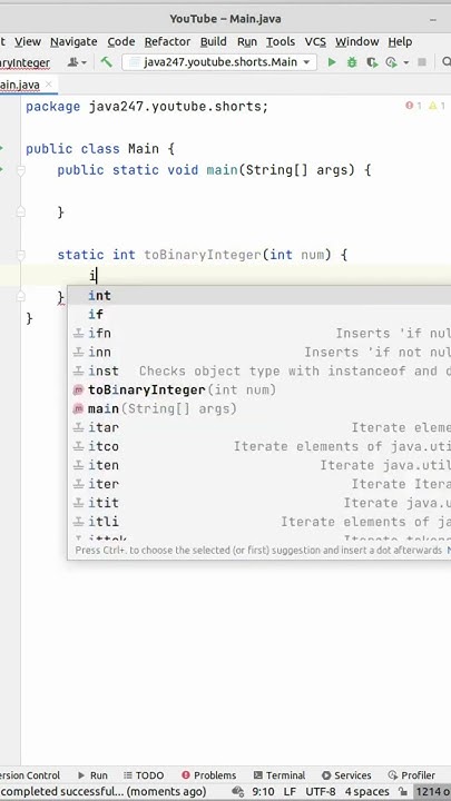 Decimal to Binary Using Recursion. #shorts - YouTube