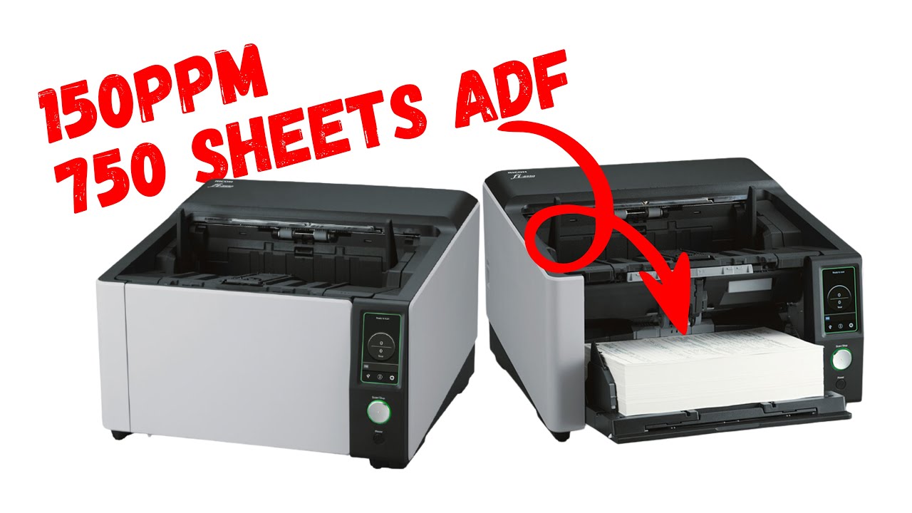 The world best heavy scanner with unmatched features - Ricoh fi-8950 ...