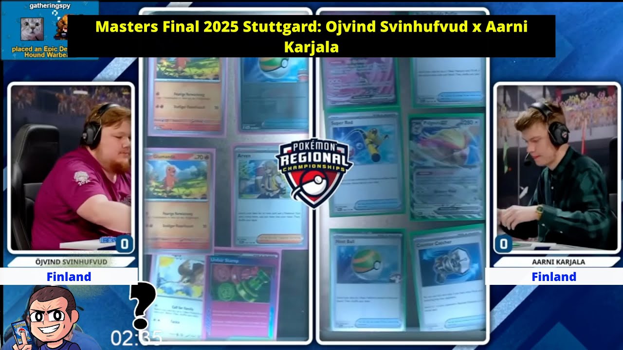 PTCG Worlds 2025 Stuttgard Regional Master Final Ojvind Svinhufvud x ...