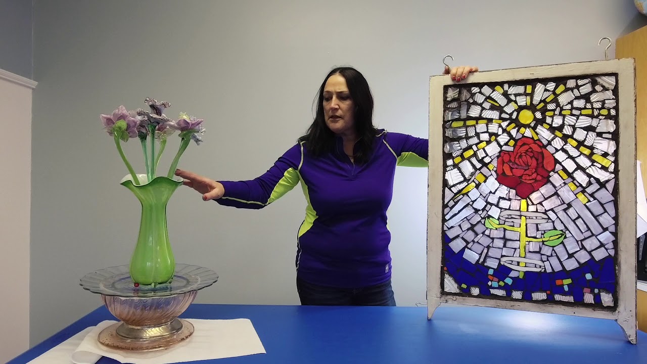 Upcoming Video: Stained Glass from Recycled Materials by Karyn Hart ...