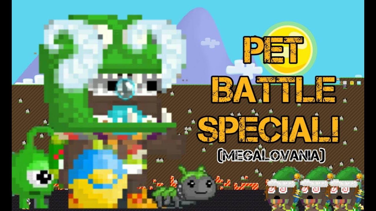 Growtopia | PET BATTLE SPECIAL! (Megalovania) - YouTube