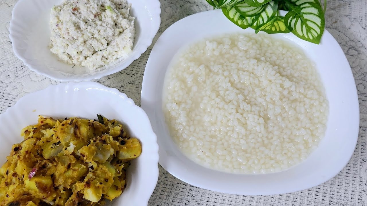 Today's dinner special Chembu Puzhukku and Manga Chammanthi. - YouTube