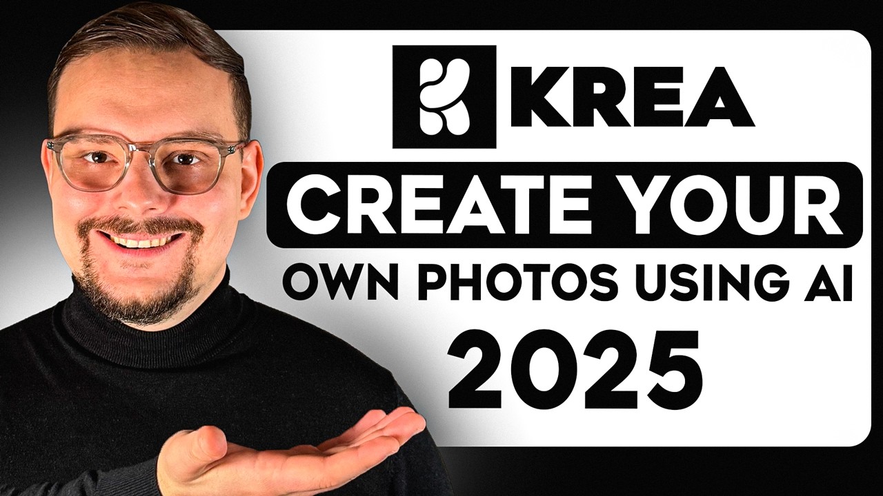 Krea AI Tutorial - 2025 | How To Create Your Own Photo With AI - YouTube