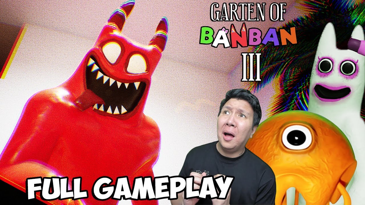 INILAH WUJUD ASLI BANBAN YANG MENGERIKAN! Garten of Banban 3 Full Game ...