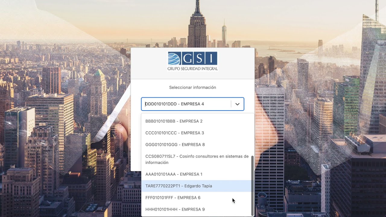 GSI Portal Facturas - YouTube