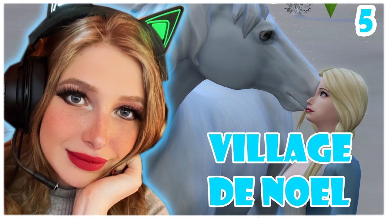 Un ranch de noël - Sims 4 - YouTube