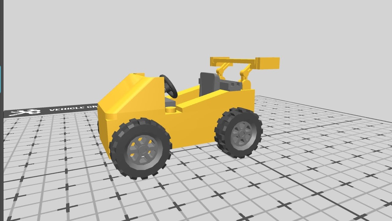 I build RS-001 in draw bricks - YouTube