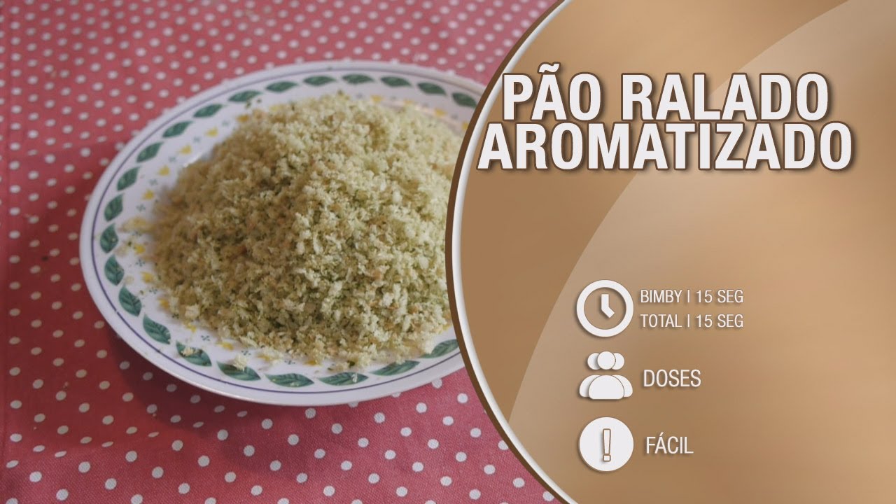 Pão ralado aromatizado - Dicas Bimby / Thermomix - YouTube